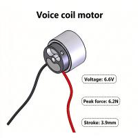China Compact Voice Coil Linear Motor 6.2N Force 3.9mm Stroke for Precision Medical Devices for sale