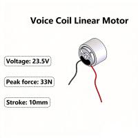 China High Power Short Stroke Voice Coil Motor 33N Peak Force 10mm Travel for sale