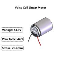 China Premium Force Output Voice Coil Motor 44N Peak Force 25mm Travel for sale