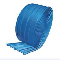China Surface Uneven Type Blue 230mm Width 4mm Thickness PVC Concrete Water Stop Belt for Vertical Walls for sale