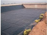 China Hotel Waterproof Membrane Vulcanized Weldable Type HDPE Geomembrane ISO9001 Certified for sale
