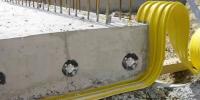 China Hotel Water Stop Belt 150mm Width 3.0mm Thickness PVC for Concrete Construction Needs for sale