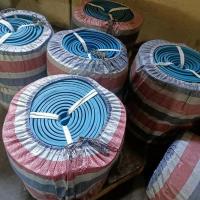 China Format Bubble PVC Waterstop Belt for Concrete Construction 230mm Width 4mm Thickness Blue for sale