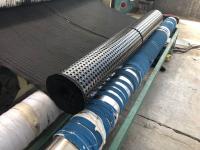 China 30mm-60mm HDPE Storage Drainage Board for Greenroof Membrane in Black and Green Color for sale