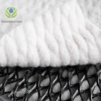 China Moulding Service Green Drainage Mat for Nature Pressure Treated Wood Plastic Plain Net for sale