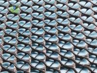 China Moulding Service Green Drainage Mat for Nature Pressure Treated Wood Plastic Plain Net for sale
