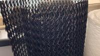 China Moulding Service Green Drainage Mat for Nature Pressure Treated Wood Plastic Plain Net for sale