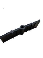 China Waterstop Belt for Concrete Construction 230mm Width Black Rubber and PVC Material for sale