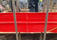 China 200mm Width Blue and Yellow Dumbbell Water Stop Belt for Concrete Construction Hotel for sale