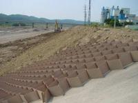 China Textured and Perforated Plastic HDPE Geocells for Retaining Wall in Hotel Development for sale