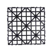 China DIY Floor Plastic Click Base Deck Tile with 10-14mm Thickness and Cutting Service for sale