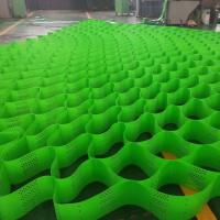China Textured HDPE Geocell Ground Grid Paver for Slope Stabilization and Ultrasonic Welding for sale