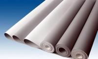 China Hotel Roofing Waterproofing PVC Membrane in Black and Grey with Anti UV Protection for sale