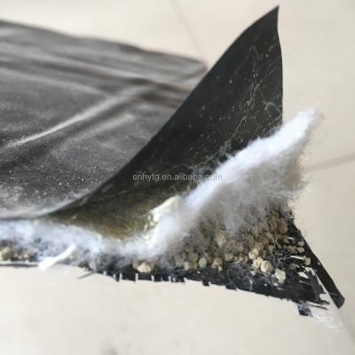 China Waterproof Bentonite Pad with PE Coated Geosynthetic Clay Liners GCL and HDPE Membrane for sale