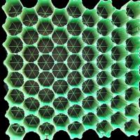 China Plastic Honeycomb Gravel Grass Paver Grid 38mm 50mm 70mm Height for Parking Lot Garden for sale
