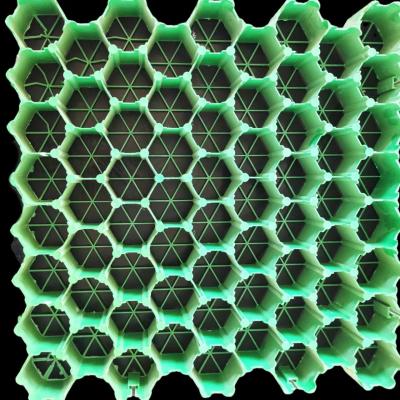 China Plastic Honeycomb Gravel Grass Paver Grid 38mm 50mm 70mm Height for Parking Lot Garden for sale
