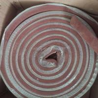 China Vulcanized Red Rubber and Bentonite 400% Swelling Water Stop Strip for Concrete Joint for sale