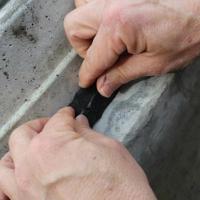 China ISO9001-2008 Standards Black Hydrophilic Rubber Waterstop for Concrete Construction for sale