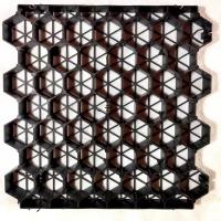 China 430mm Width Eco HDPE Parking Lot Honeycomb Gravel Paver Grid for Sturdy Grass Paving for sale