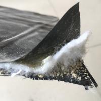 China 3500g-6500g Waterproof Membrane Bentoite Geotextile Liner GCL with 0.2mm HDPE Geomembrane for sale