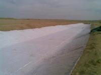 China Nonwoven Needle Punched Geotextile Slope Protection 400g Filter Fabric for Retaining Walls for sale