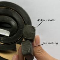China Black Hydrophilic Rubber Waterstop Strip for Concrete Joints Expansion Cutting Service for sale