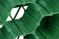 China 500*500*70MM High Compressive Strength HDPE Interlocking Gravel Grass Paving Grid for sale