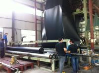 China Waterproofing HDPE Membrane 2mm Geomembrane for Landfill Liners PE Material and Strength for sale