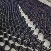 China Geocell Gravel Grid for Horse Paddock Stabilization and Ground Reinforcement in Black for sale