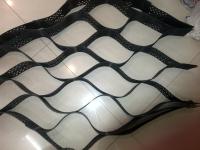 China Geocell Gravel Grid for Horse Paddock Stabilization and Ground Reinforcement in Black for sale