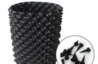 China Plastic Dimpled Foundation Membrane for Waterproofing and Drainage System Installation for sale