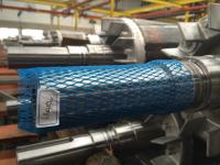 China Plastic PE Wine Bottle Protective Sleeve Net Customized Length and Unlimited Length for sale