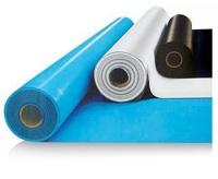 China Modern Design Anti-UV Black 1.0mm Reinforced PVC Waterproofing Membrane for Basement for sale