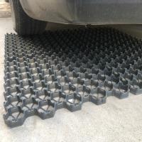 China Functional Green Plastic Honeycomb Gravel Grass Grid Pavers for Driveway and Parking for sale
