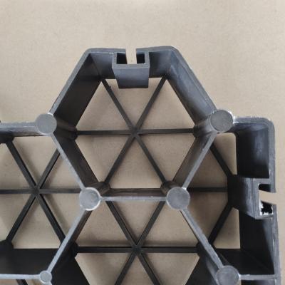 China 500*500*70 HDPE Plastic Grass Grid Pavers for Eco-friendly and Low-maintenance Gardens for sale
