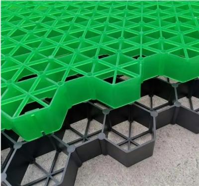 China 40mm 50mm 70mm Ground Geocell Gravel Paddock Grid Horse Grass Pavers Plastic Paver for sale