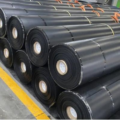China Modern Design 0.85mm-2.0mm HDPE Black Agricultural Plastic Film for Fish Farm Pond Liner for sale