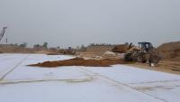 China Request Length Geotextile Bentonite Non Woven Fabric Geosynthetic Clay Liner for Basement for sale