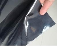 China 60mil HDPE Geomembrane Waterproof Black Sheet for Pond Liner and Landfills PE Material for sale