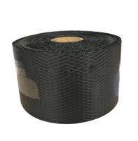 China Black Embossed Polythene Damp Proof Course for Wall Hotel Construction Waterproof for sale