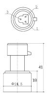 China Industrial Pressure Sensor For Water Supply Monitoring , Waste Water for sale