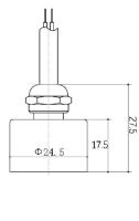 China 0.25% Accuracy Silicon Oil Filled Pressure Sensor For Water Level , Water Flow for sale
