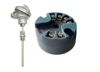 China Industrial Integrated Head Mounted Temperature Transmitter 2 Wire Typical 24VDC Power for sale