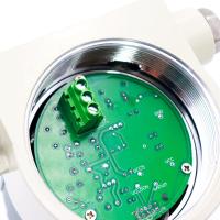 China 3mm 0.1MPa 2 Wire Ultrasonic Submersible Level Sensor for sale