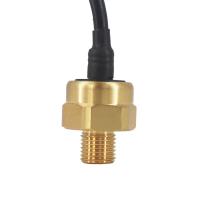 China 2MPa 1/4NPT Monocrystalline Brass Air Pressure Sensor Welded Structure for sale