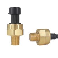 China Small Size 0-20 Bar Brass Pressure Sensor For Air Gas 0.5-4.5V for sale