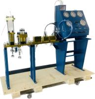 China Yellow Colour Single Hydraulic High Pressure Pump Maximum Pressure 1050Bar Pump Technology Single for sale