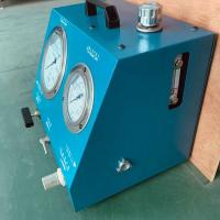 China 2900 Bar Blue Hydraulic High Pressure Pump Portable Pneumatic Pump For Tension Bolting for sale