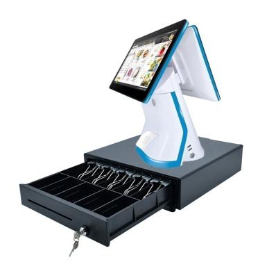 China Capacitive Touch Screen Android Qr Code Wifi Posbank Terminal for Supermarket Billing for sale