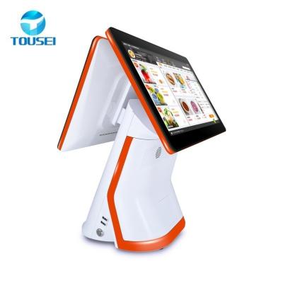 China Smart Card Reader Dual Monitor Wireless Device for Supermarket Cashier Equipment for sale